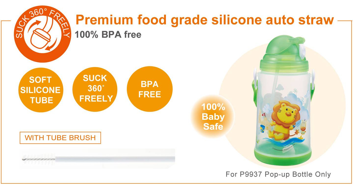Simba Pop-Up Bottle Alternate Straw Set - Awesome Baby