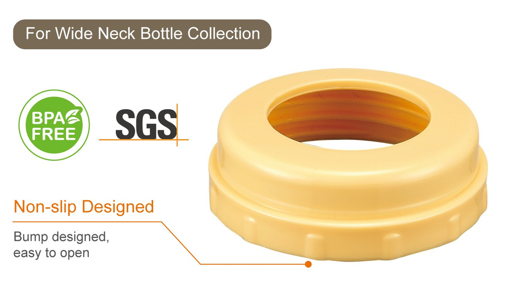 Simba Leak Proof wide neck cap set - Awesome Baby