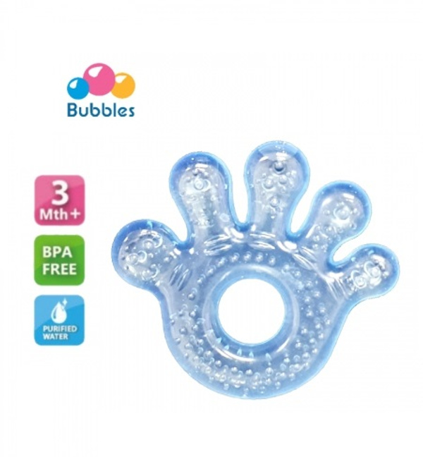 Bubbles Favourite Water Teether - Hand - Awesome Baby