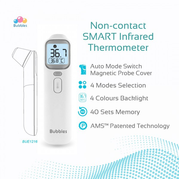 Bubbles Non-Contact Smart Infrared Thermometer (MDA Registered ...