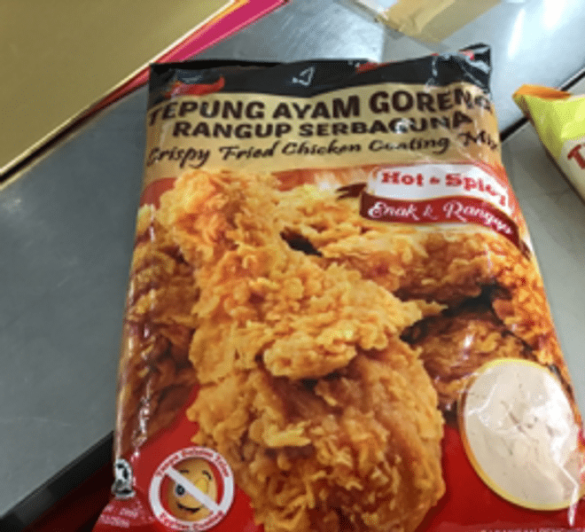 BON CHEF TEPUNG AYAM GORENG HOT&SPICY 1KG - Bakeology Mart