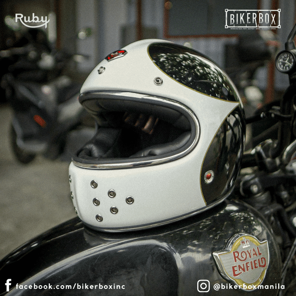 RUBY HELMET FULL FACE BONNEVILLE - Bikerbox Inc.
