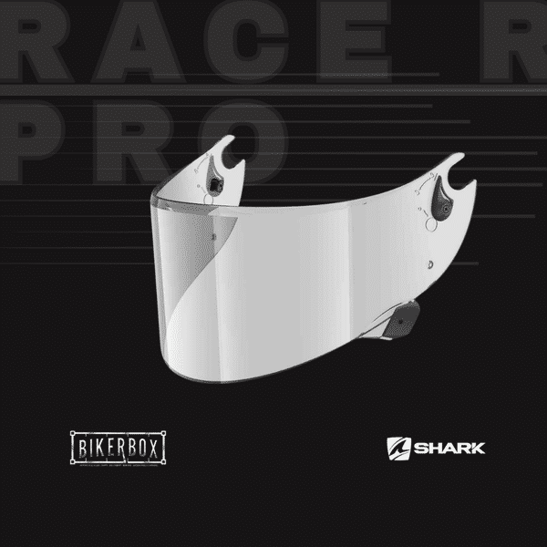 SHARK VISOR RACE R PRO CLEAR - Bikerbox Inc.