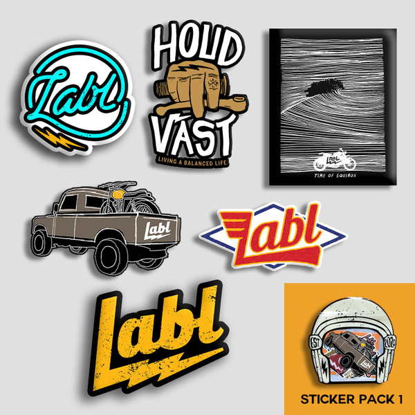 LABL STICKER SET - Bikerbox Inc.