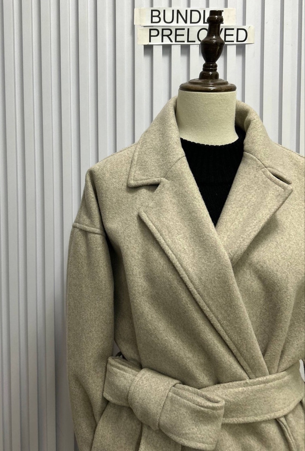 BP21931 TITIVATE WOOL COAT - Bundle preloved kak nadia