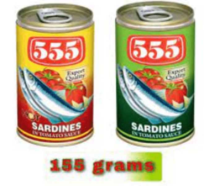 555 Sardines in Tomato Sauce - Carousel Corner