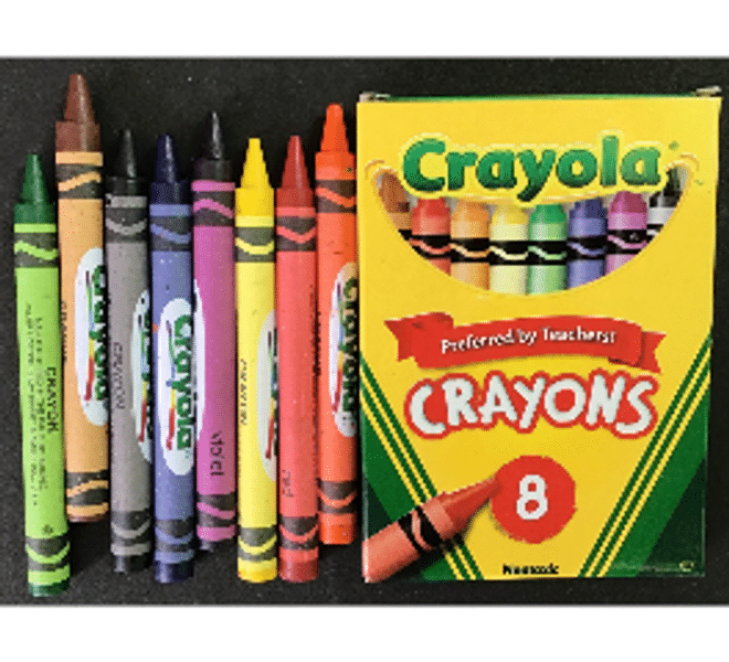 Crayola Crayons - 8 Colors - Carousel Corner