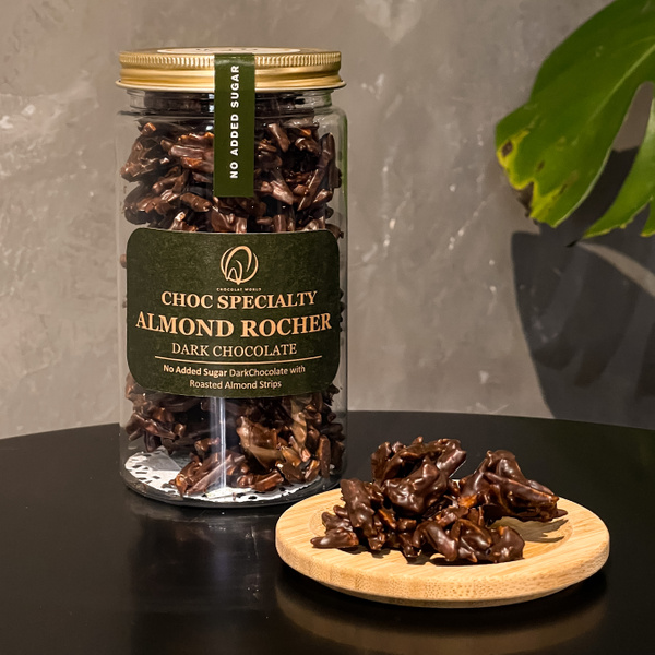 No Added Sugar Almond Rocher (D) - Chocolat World | KNEAD by CW