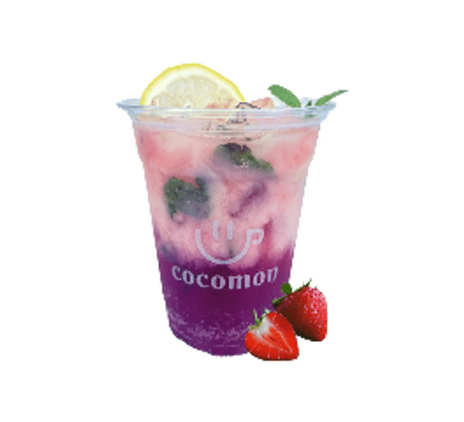Strawberry Mojito (Yakult) (Iced only) - cocomon