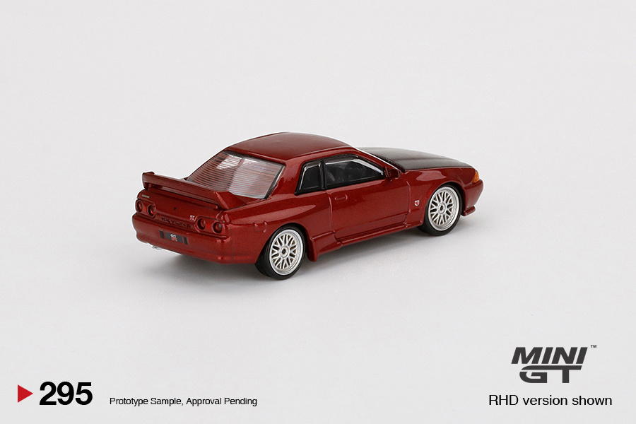 Mini GT 295 Nissan Skyline GT-R (R32) Red Pearl w/ BBS LM Wheel ...