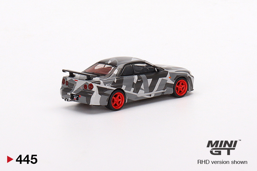 Mini GT 445 Nissan Skyline GT-R (R34) V-Spec II MINI GT Digital ...