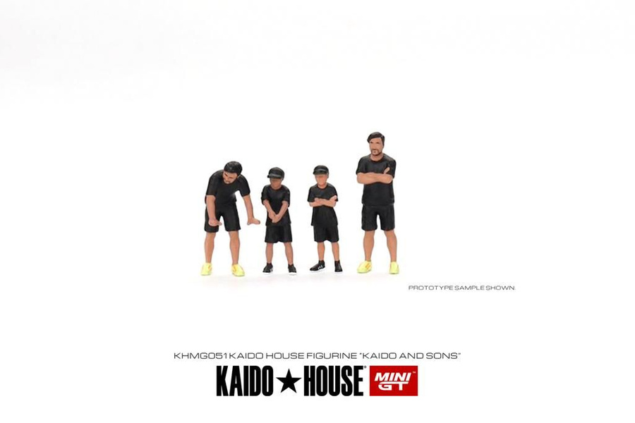 KaidoHouse 1.64 Figurine: Kaido & Sons KHMG051 - Collectors Qube