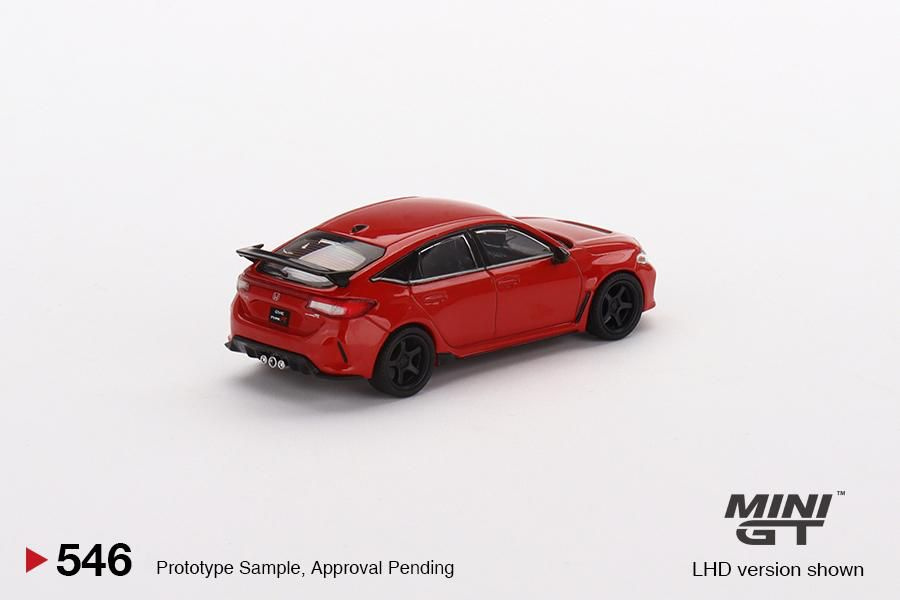 Mini GT 546 Honda Civic Type R Rallye Red 2023 W/ Advan GT Wheel ...