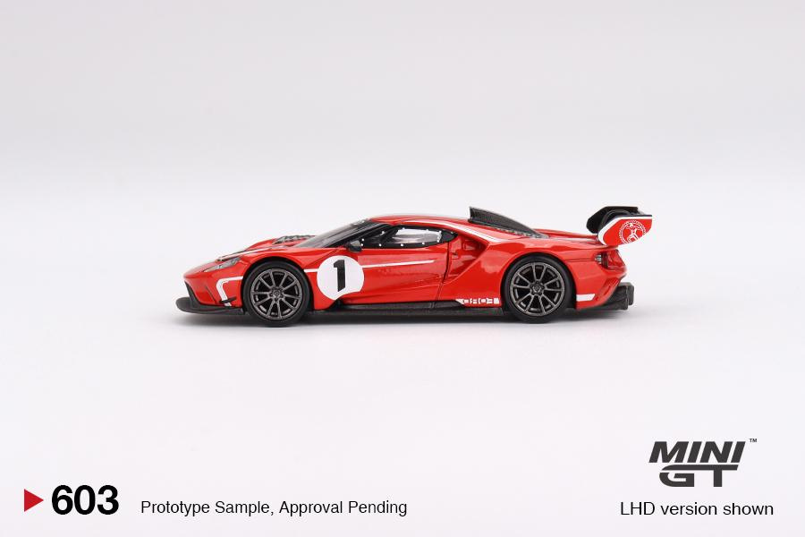 Mini GT 603 Ford GT MK II #013 Rosso Alpha MGT00603-L - Collectors Qube