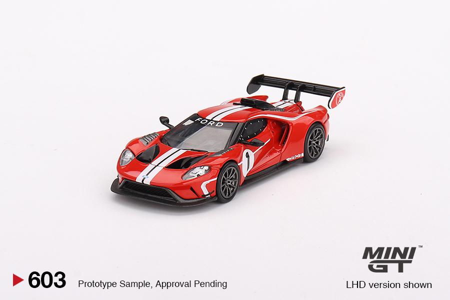 Mini GT 603 Ford GT MK II #013 Rosso Alpha MGT00603-L - Collectors Qube