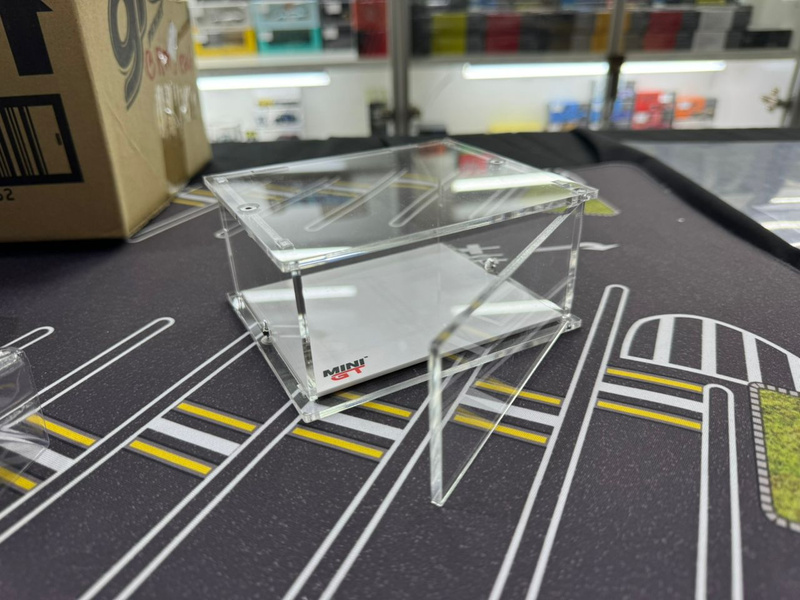 Mini GT Acrylic Box Display WITHOUT CAR - Collectors Qube