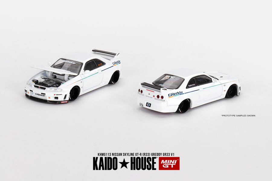 Kaido House 113 Nissan Skyline GT-R (R33) Greddy GR33 V1 KHMG113 ...