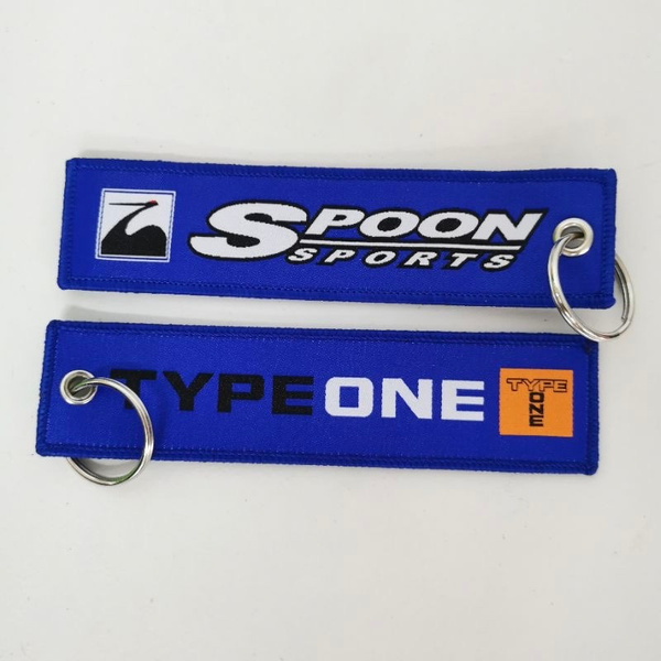 Spoon Type One Embroidery Keychain - Collectors Qube