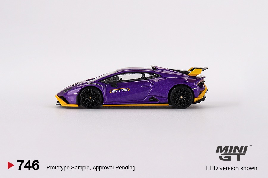 Mini GT 746 Lamborghini Huracan STO Viola Pasifae MGT00746-R ...