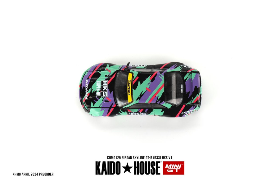 KaidoHouse x Mini GT Nissan Skyline GT-R (R33) HKS V1 KHMG129 ...