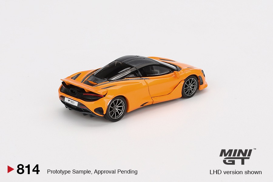 Mini GT 814 McLaren 750S McLaren Orange MGT00814-R - Collectors Qube