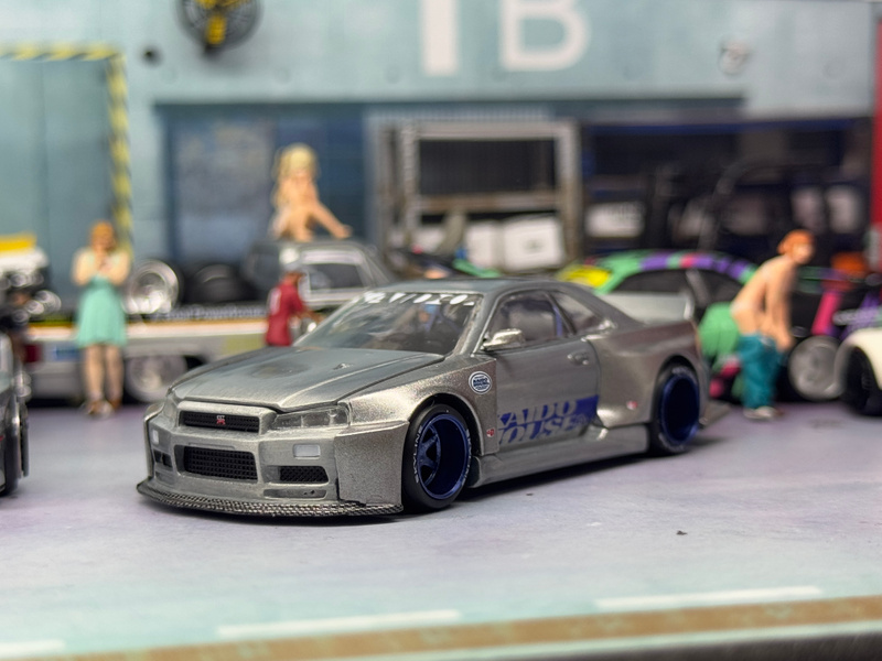 CHASE Kaido House 143 Nissan Skyline GT-R R34 Kaido Works Shinjuku V1 ...