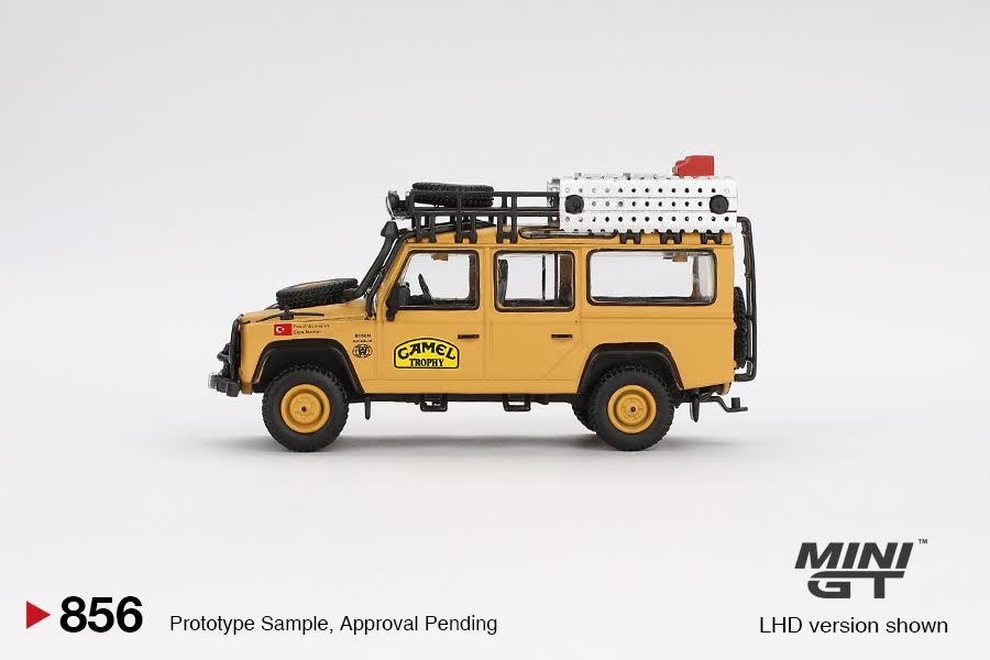 Mini GT 856 Land Rover Defender 110 1989 Camel Trophy Amazon Team Turkey Turkey Exclusive LHD ...