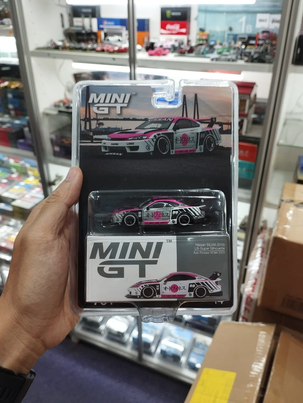 CHASE Mini GT 781 Nissan LB-Super Silhouette S15 SILVIA Auto Finesse ...