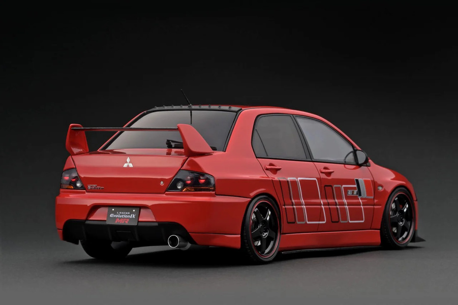 IgnitionModel 1.18 IG2374 Mitsubishi Lancer Evolution IX MR (CT9A) Red ...