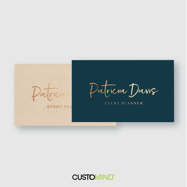 3D Foil Business Card (3 Boxes) - Customind Design & Printing