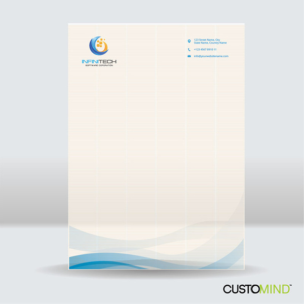 LetterHead (Offset Print) - Customind Design & Printing