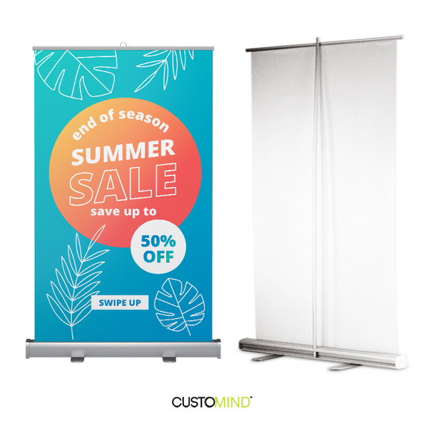 Roll Up Stand (60-120cm) - Customind Design & Printing