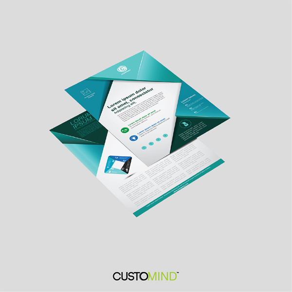 Leaflet A5 (128gsm Art) min. 600pcs - Customind Design & Printing