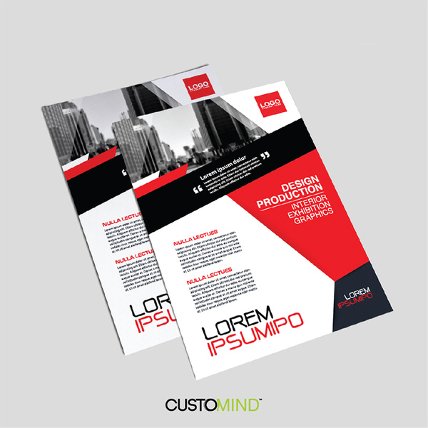 Leaflet A4 (100gsm Simili) min. 300pcs - Customind Design & Printing