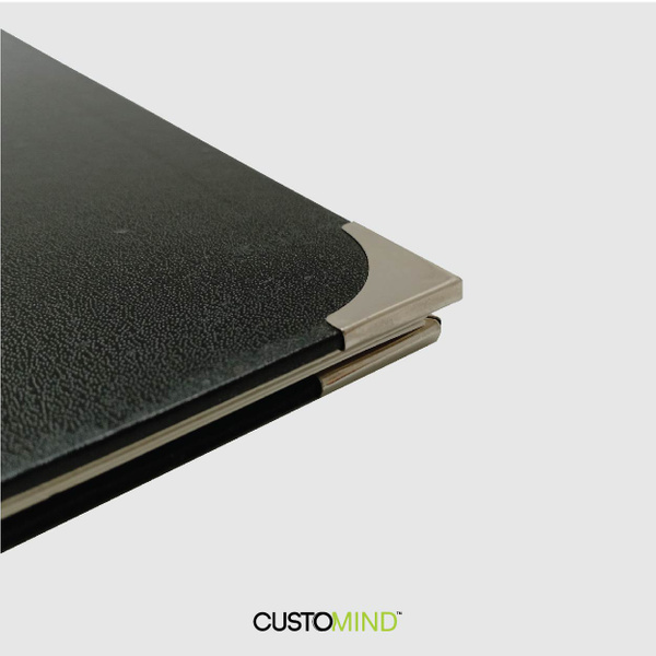 PU Hardcover Menu A4 - Customind Design & Printing