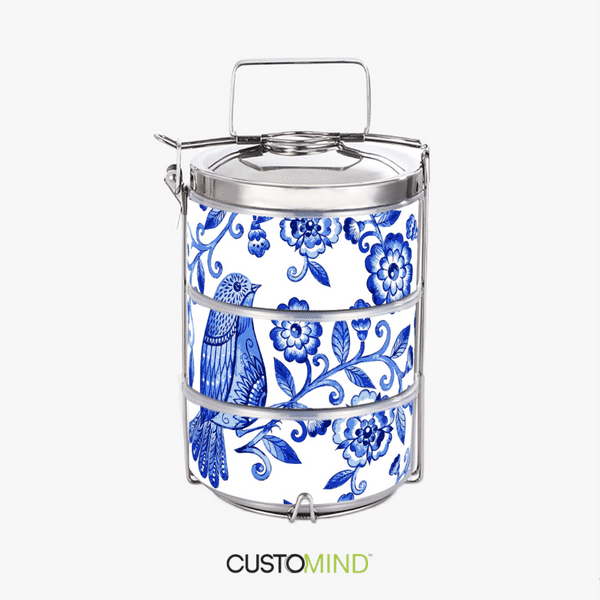 TBW12 Blue & White Tiffin - Customind Design & Printing