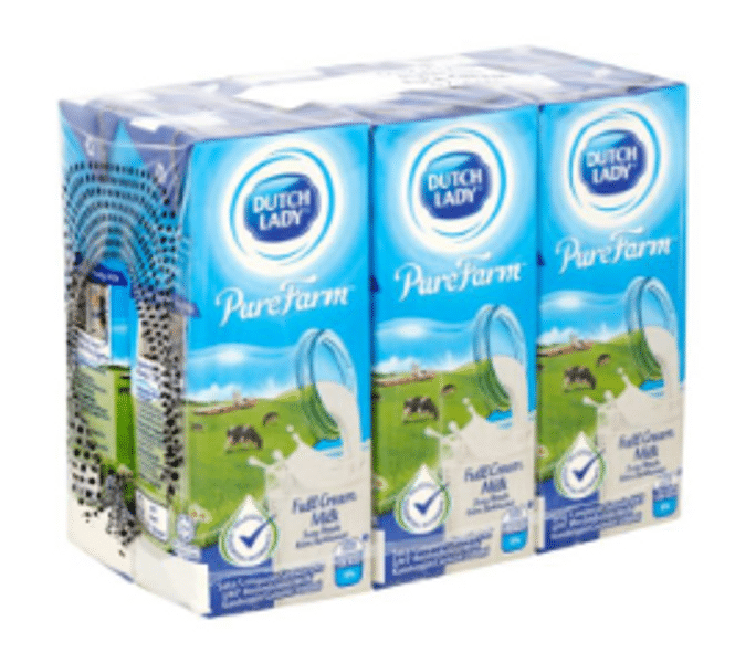 Dutch Lady Full Cream Milk 6 x 200ml - e-Petani Malaysia