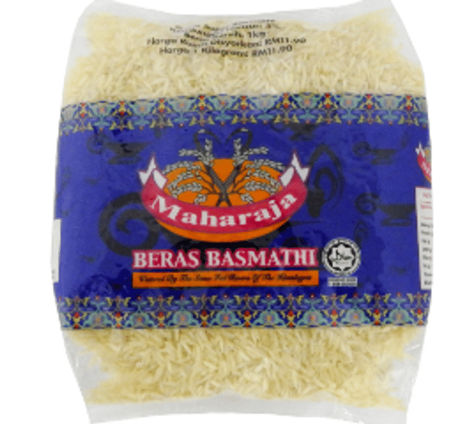 Maharaja Basmathi Rice 1 kg - e-Petani Malaysia