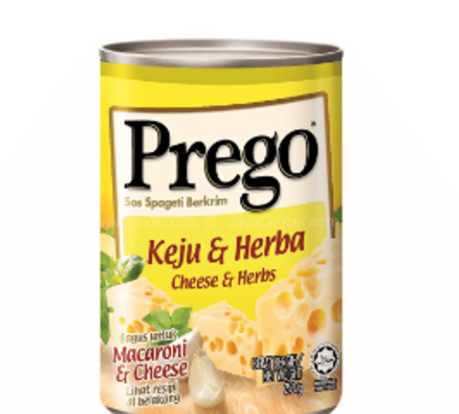 Prego CHEESE & HERBS 290 gm - e-Petani Malaysia