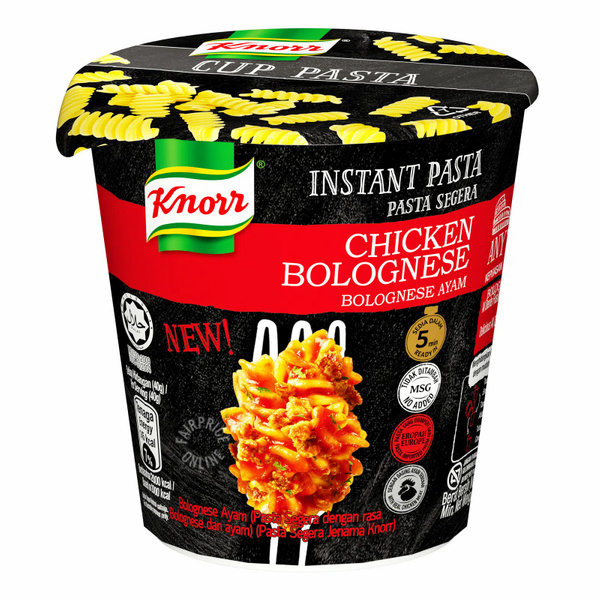 Knorr Instant Pasta CHICKEN BOLOGNESE 40g - e-Petani Malaysia