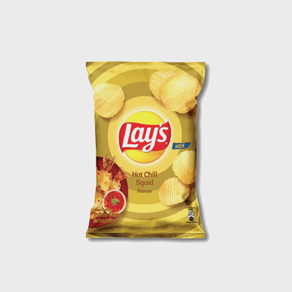 Lays Potato Chips - Hot Chili Squid [50g] - e-Petani Malaysia