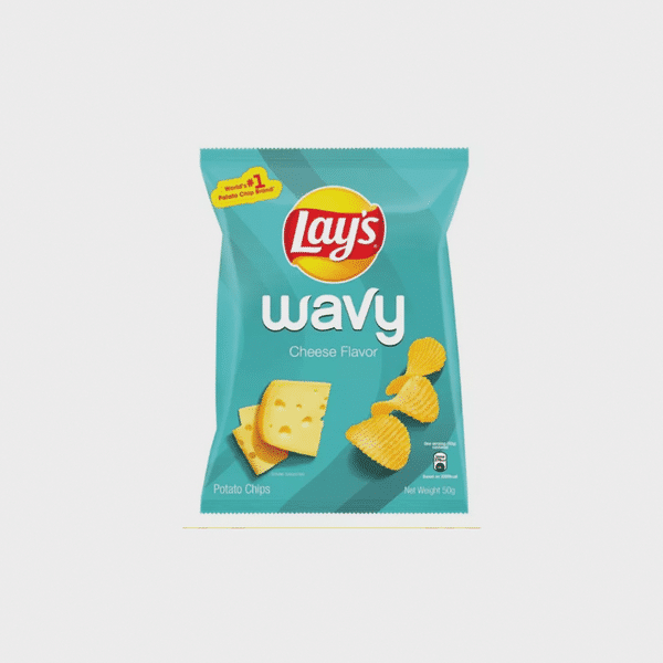 Lays potato chips - Wavy Cheese [50g] - e-Petani Malaysia