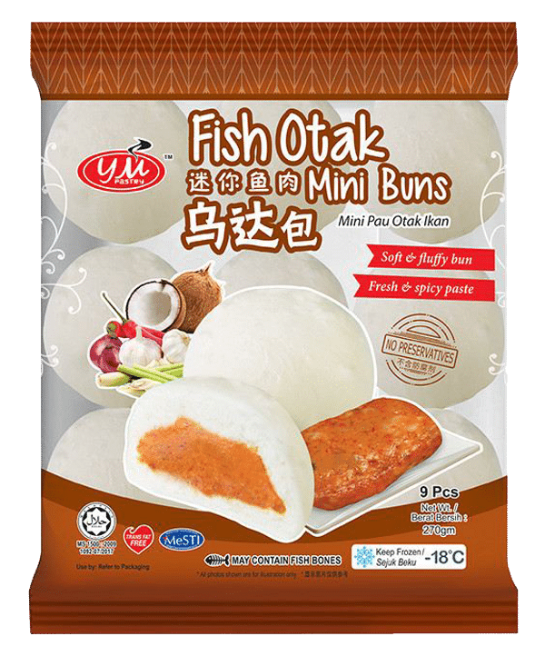 YAMI Fish Otak Mini Buns 270g - e-Petani Malaysia