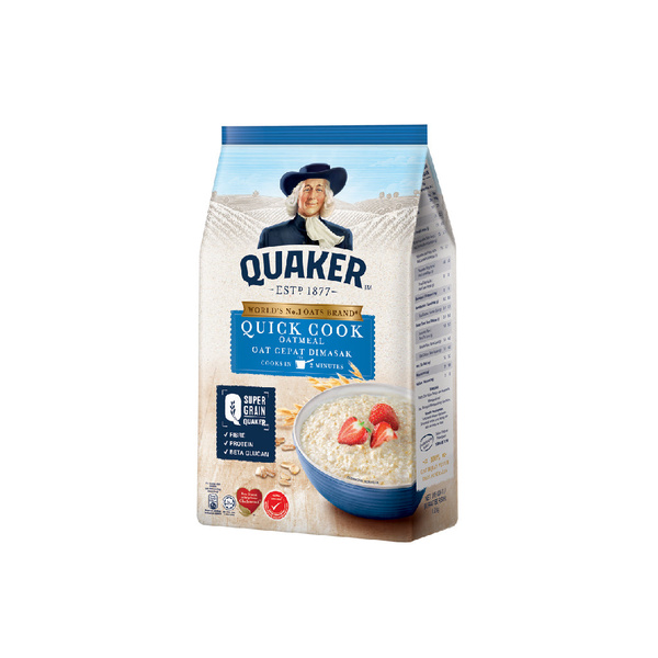 Quaker Oat Quick Cook 1.2kg - e-Petani Malaysia