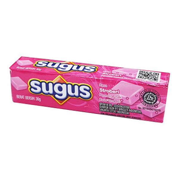 Sugus Gula Strawberry 30g - e-Petani Malaysia