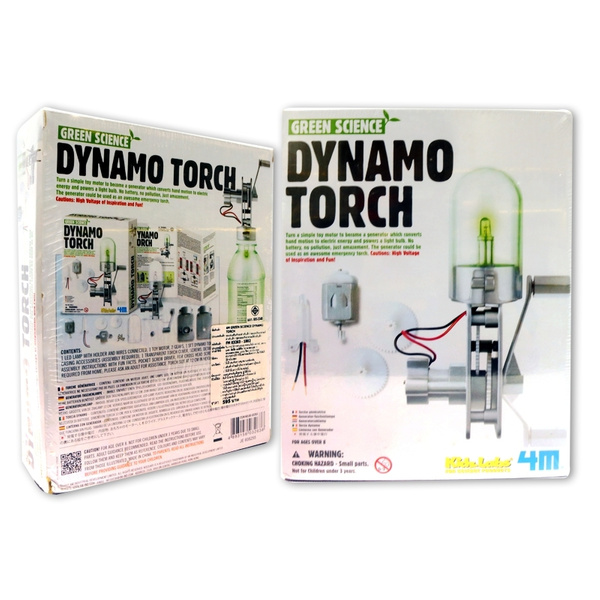 4M Green Science - Dynamo Torch - NSM Science Shop