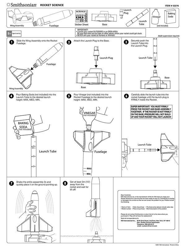 Smithsonian Rocket Science - NSM Science Shop Smithsonian Rocket Science - NSM Science Shop