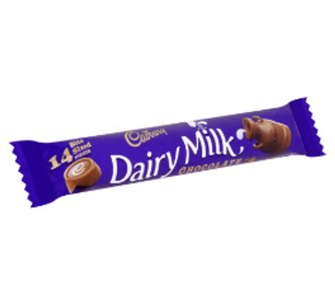 Cadbury Dairy Milk Roll 43g - Hanan Mini Mart