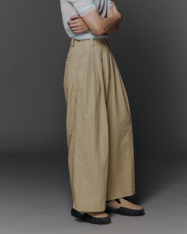 ROSEROMPSTUDIO - LOVERBOY PANTS - BEIGE - H I D E