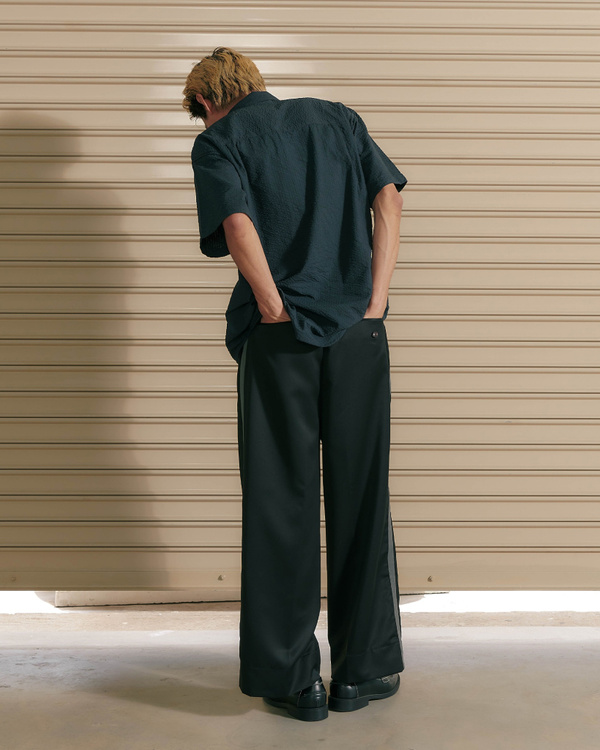 BOYIS - COLLEGE PANTS SATIN - H I D E